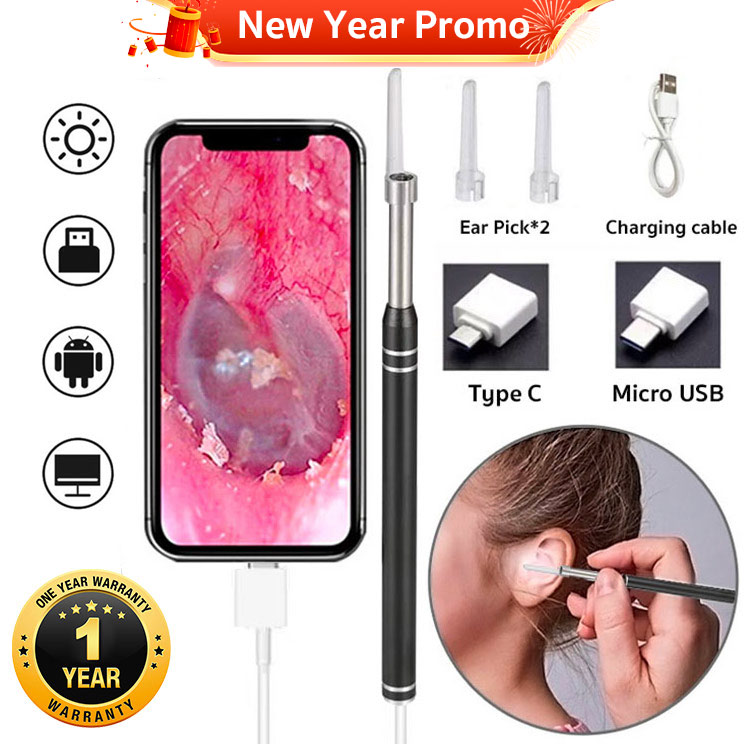New Year Promo - Smart HD Camera Visual Ear Cleaner - Avoid ear canal ...