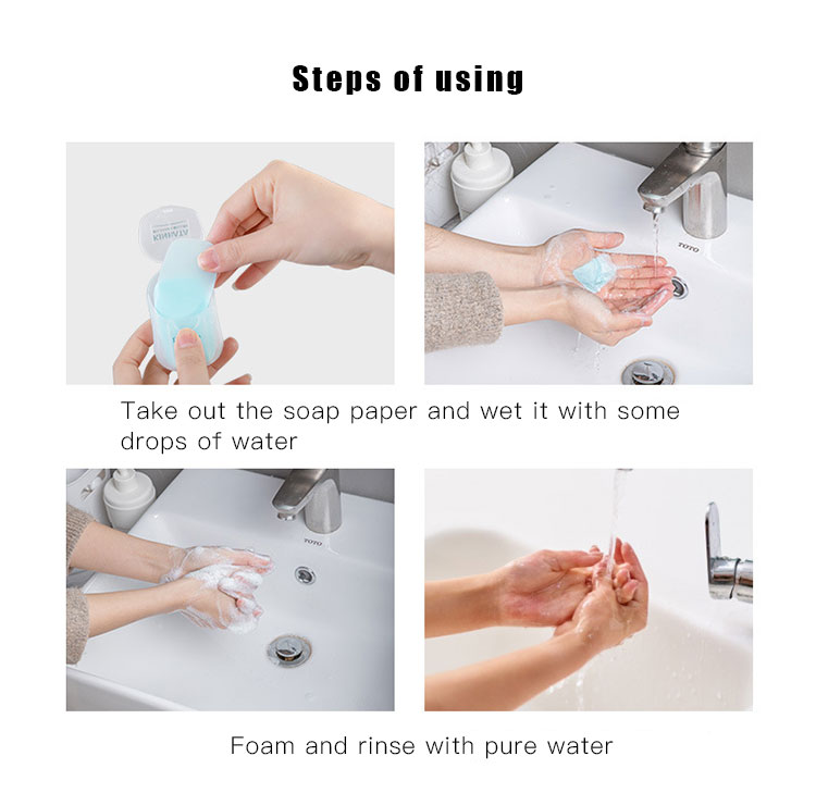 Portable Hand-Washing SoapPaper - buy one take one