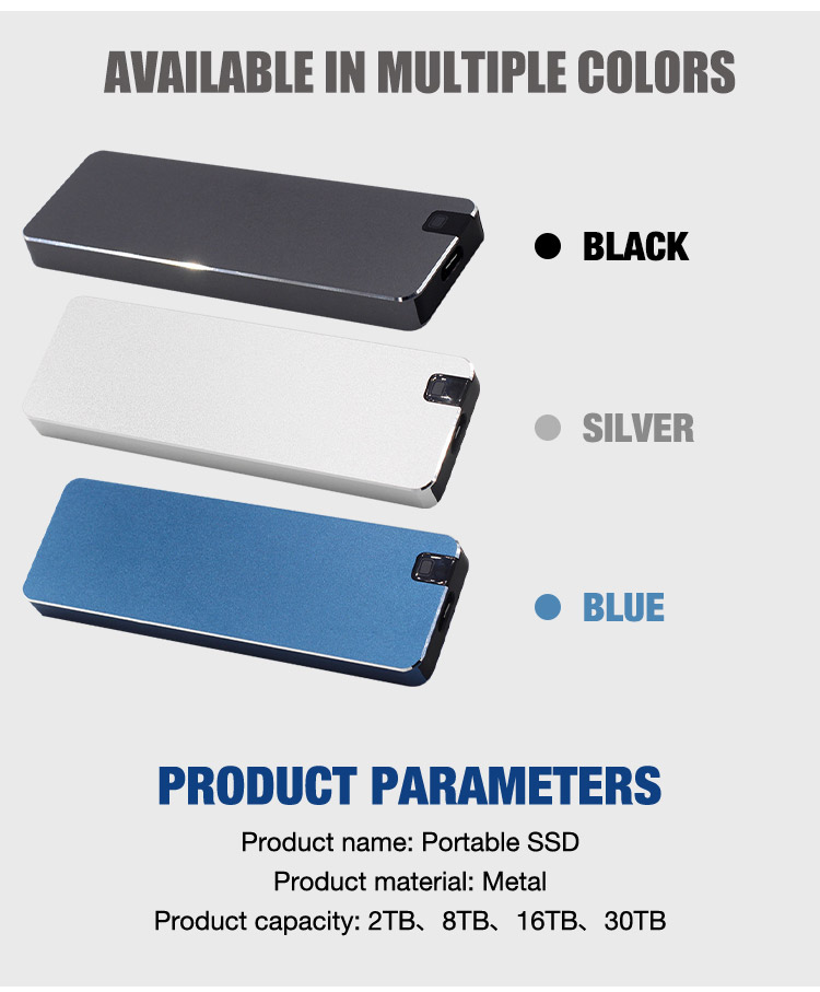 New Upgraded Portable SSD - Plug and Play