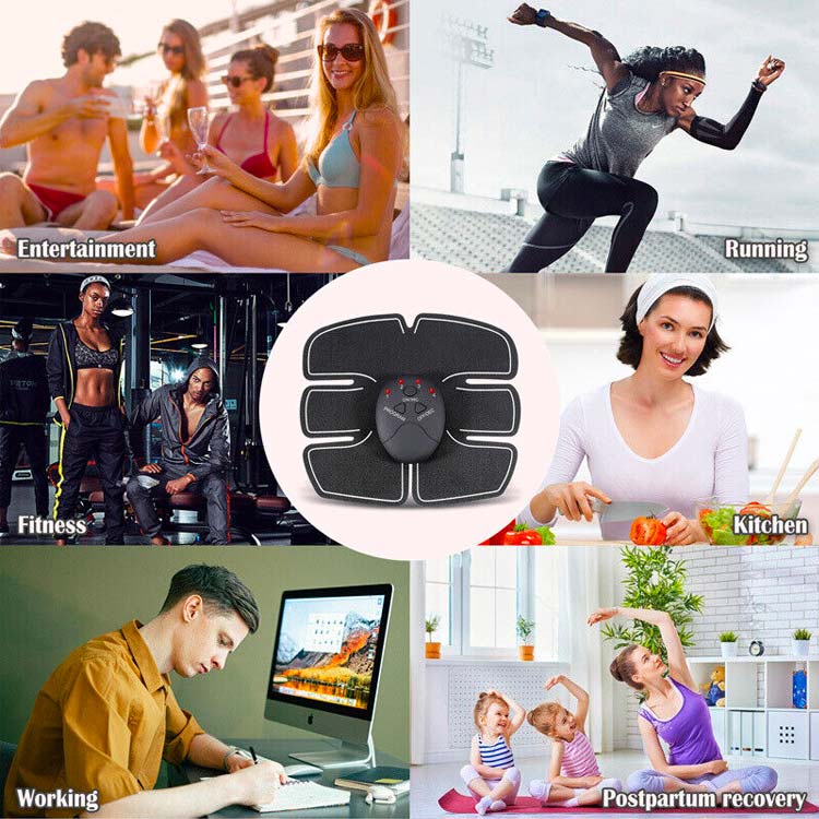 Newly upgraded EMS slimming massager - easy to practice vest line ...