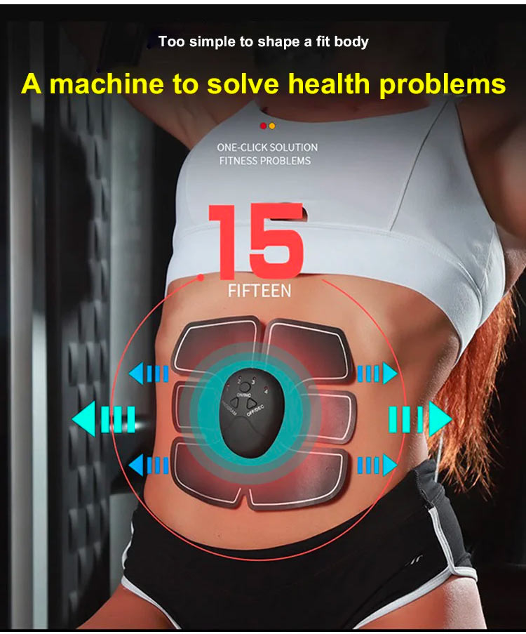 Newly upgraded EMS slimming massager -no pain, easy to practice vest ...